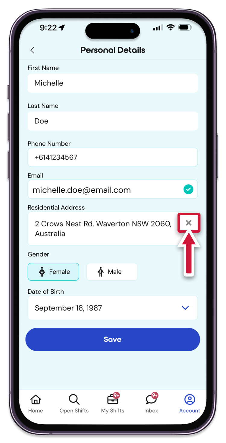 How can I update my address?